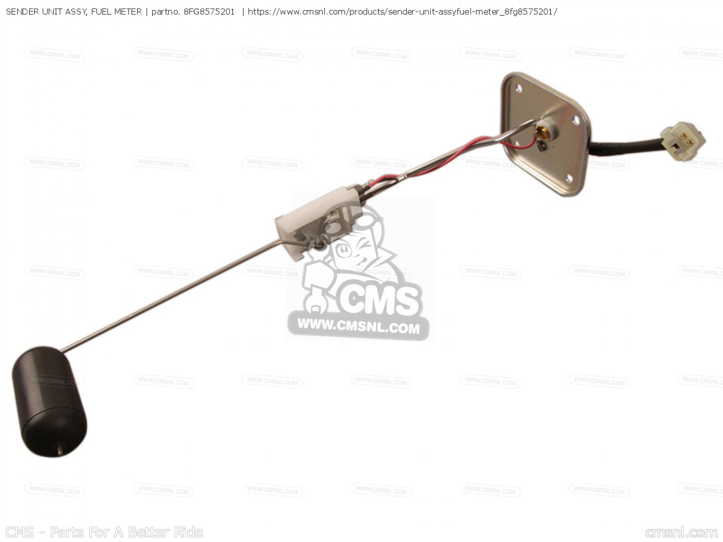 8FG8575201: SENDER UNIT ASSY, FUEL METER Yamaha - buy the 8FG-85752-01 ...