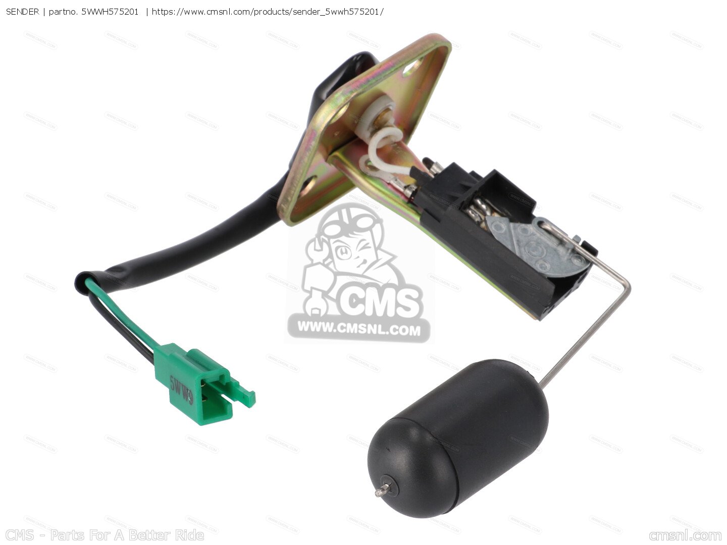 5WWH575201: SENDER UNIT ASSY Yamaha - buy the 5WW-H5752-01-00 at CMSNL