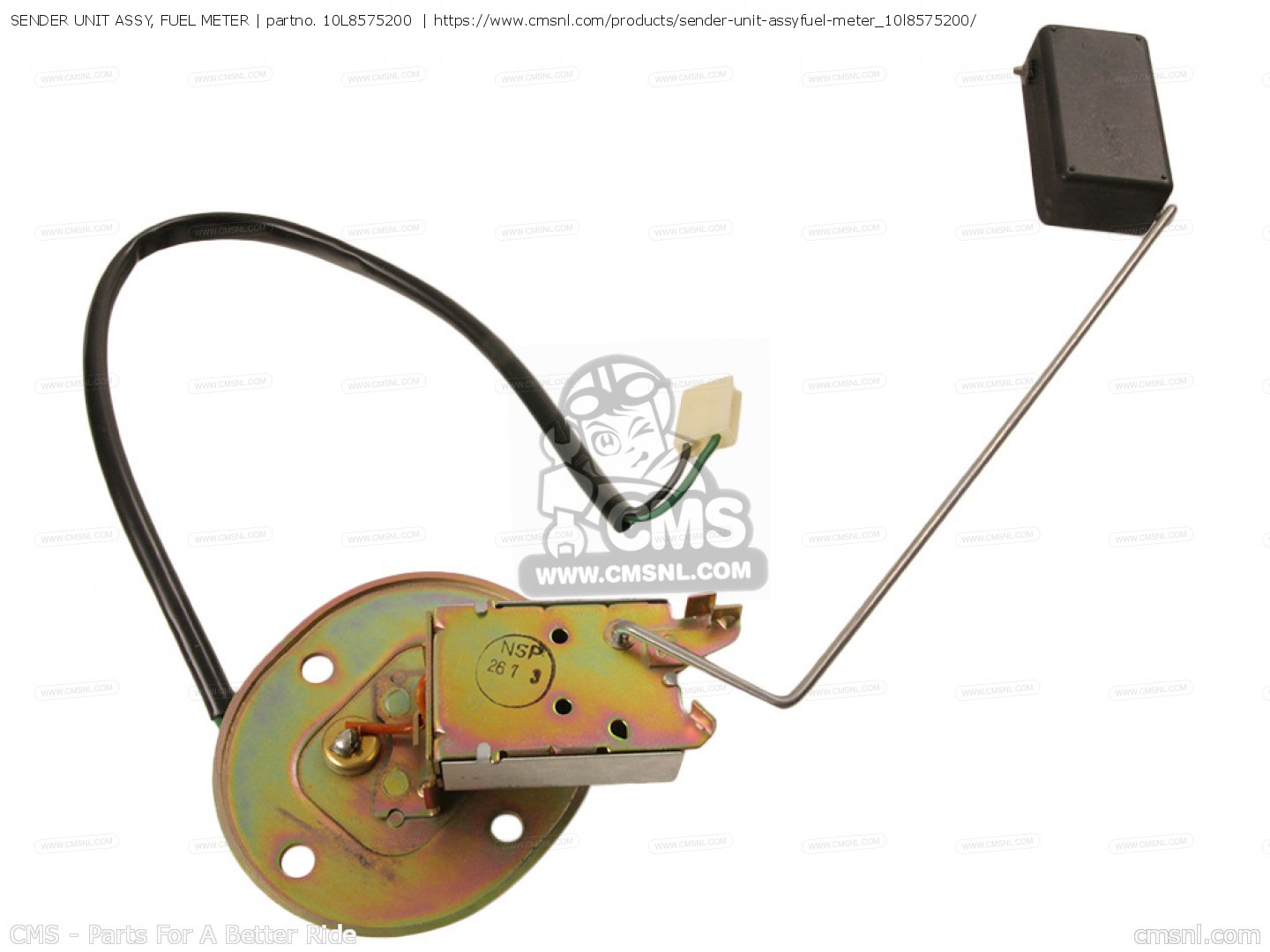 10L8575200: Sender Unit Assy, Fuel Meter Yamaha - buy the 10L-85752-00 ...