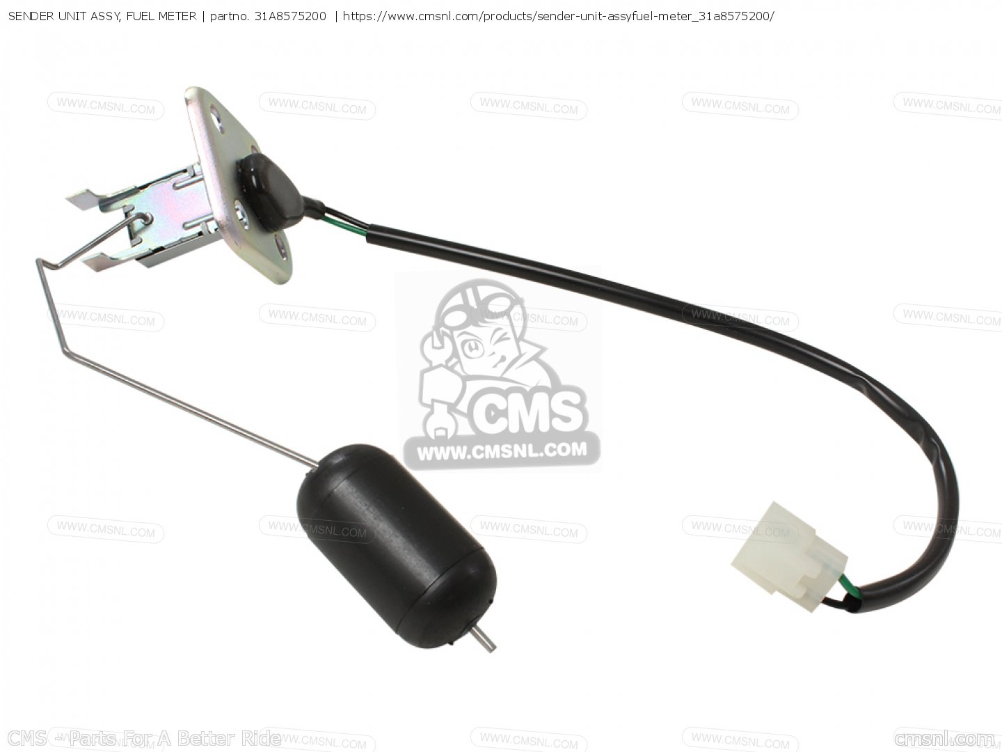 31A8575200: Sender Unit Assy, Fuel Meter Yamaha - buy the 31A-85752-00 ...