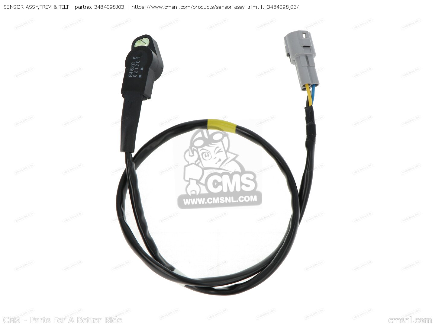 34840-98J03 Sensor Assy,Trim & Tilt, 3484098J03 Suzuki