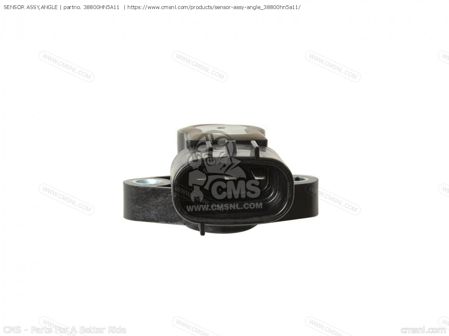 38800HN5A11: SENSOR ASSY,ANGLE Honda - buy the 38800-HN5-A11 at CMSNL