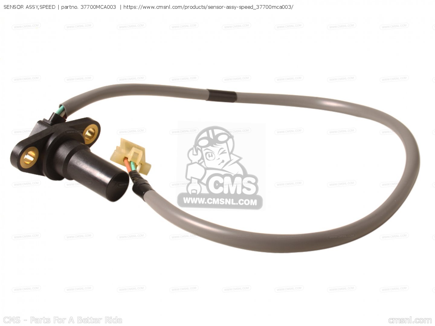 37700MCA003: SENSOR ASSY,SPEED Honda - buy the 37700-MCA-003 at CMSNL