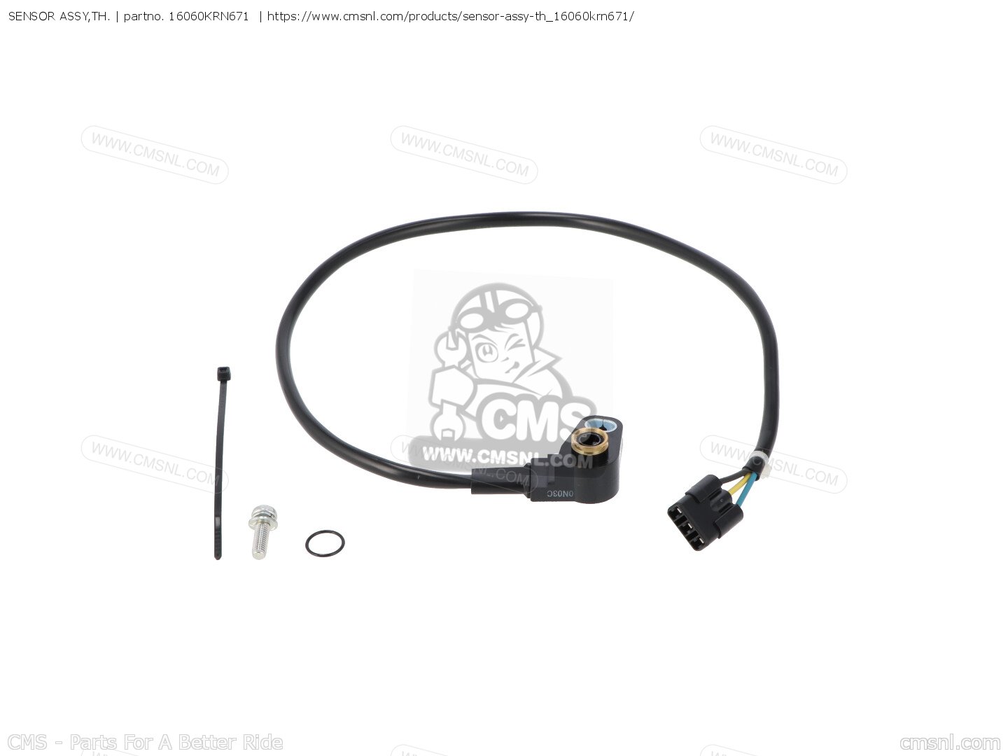 16060KRN671: SENSOR ASSY,TH. Honda - buy the 16060-KRN-671 at CMSNL