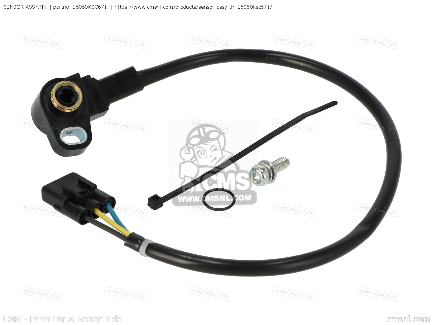 16060KSC671: SENSOR ASSY,TH. Honda - buy the 16060-KSC-671 at CMSNL