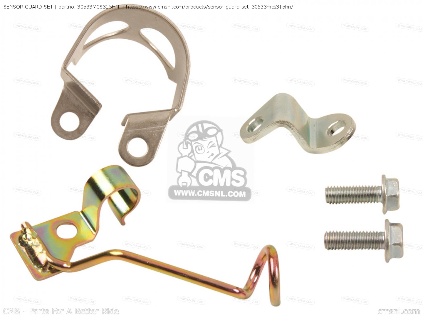 30533MCS315HN: Sensor Guard Set Honda - buy the 30533-MCS-315HN at CMSNL