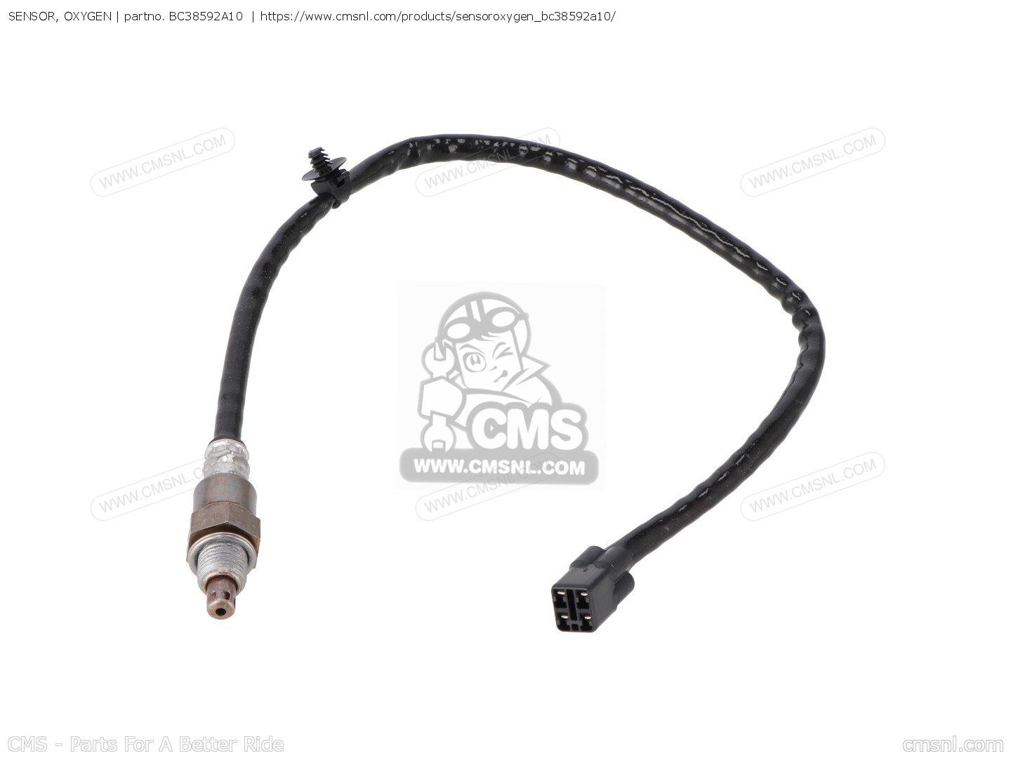 BC38592A10: SENSOR, OXYGEN Yamaha - buy the BC3-8592A-10-00 at CMSNL