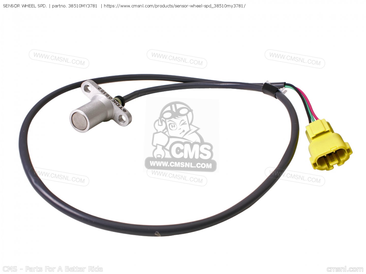 38510MY3781: SENSOR WHEEL SPD. Honda - buy the 38510-MY3-781 at CMSNL
