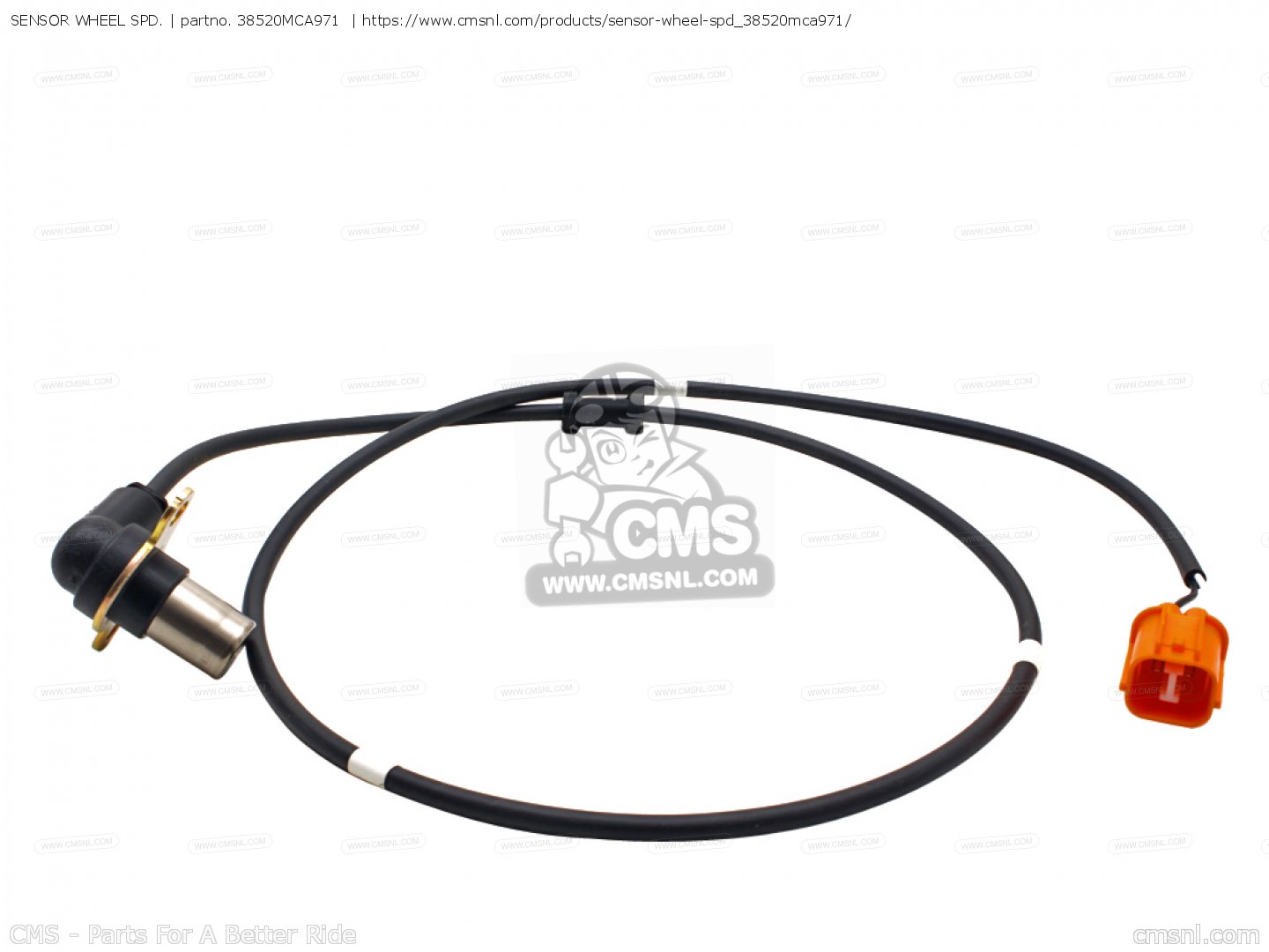 38520MCA971: Sensor Wheel Spd. Honda - buy the 38520-MCA-971 at CMSNL