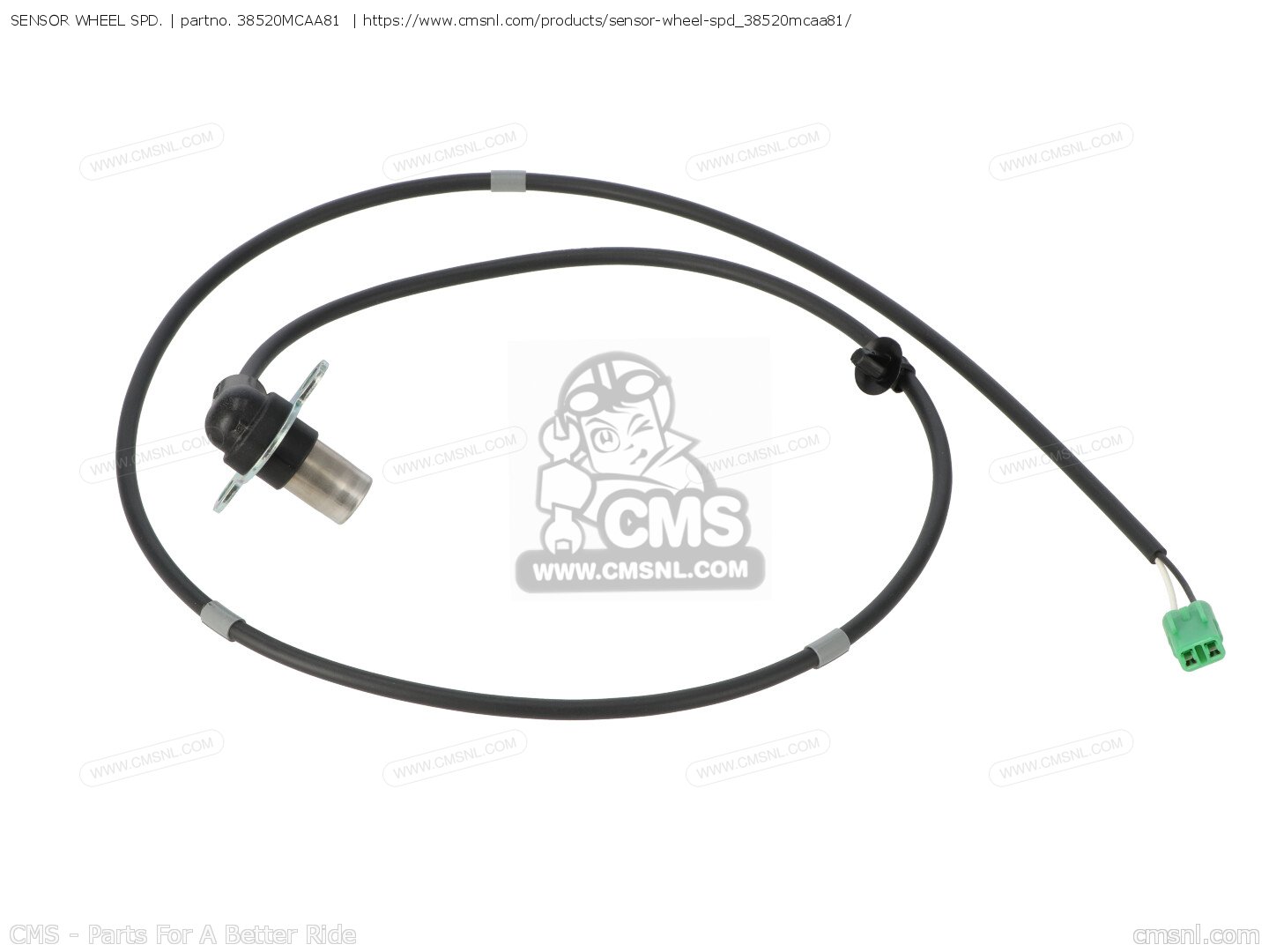 38520MCAA81: SENSOR WHEEL SPD. Honda - buy the 38520-MCA-A81 at CMSNL