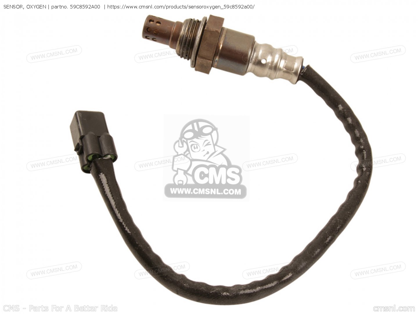 59C8592A00: Sensor, Oxygen Yamaha - buy the 59C-8592A-00-00 at CMSNL