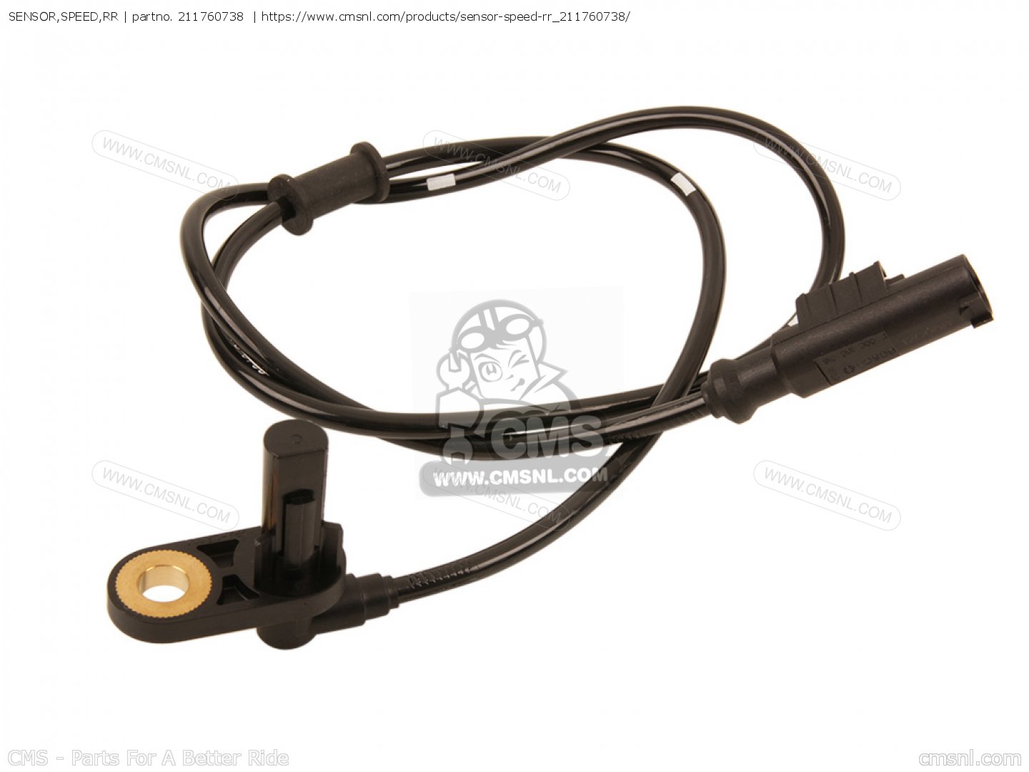 211760738: Sensor,speed,rr Kawasaki - buy the 21176-0738 at CMSNL