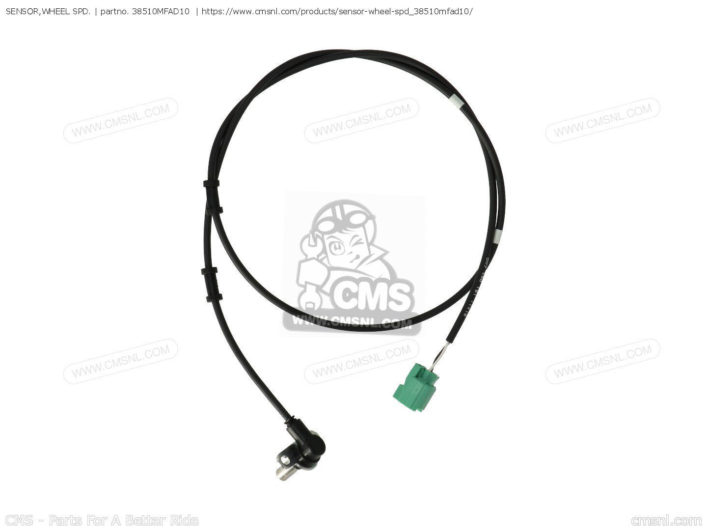 38510MFAD10: Sensor,wheel Spd. Honda - buy the 38510-MFA-D10 at CMSNL