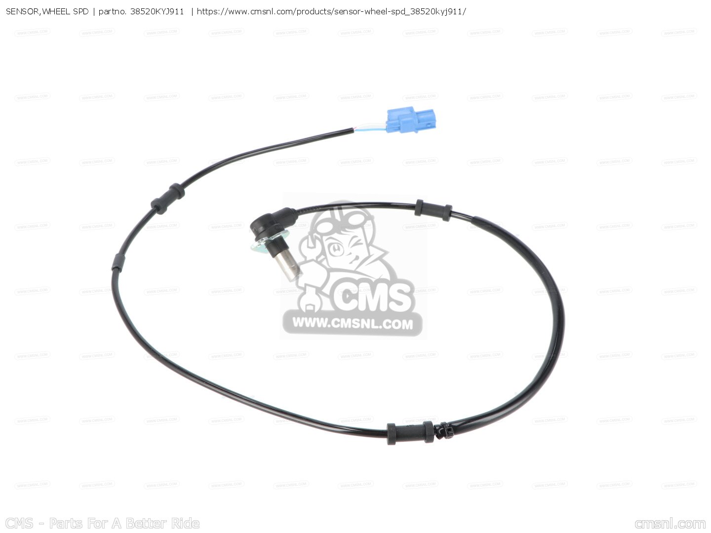 38520KYJ911: Sensor,wheel Spd Honda - buy the 38520-KYJ-911 at CMSNL