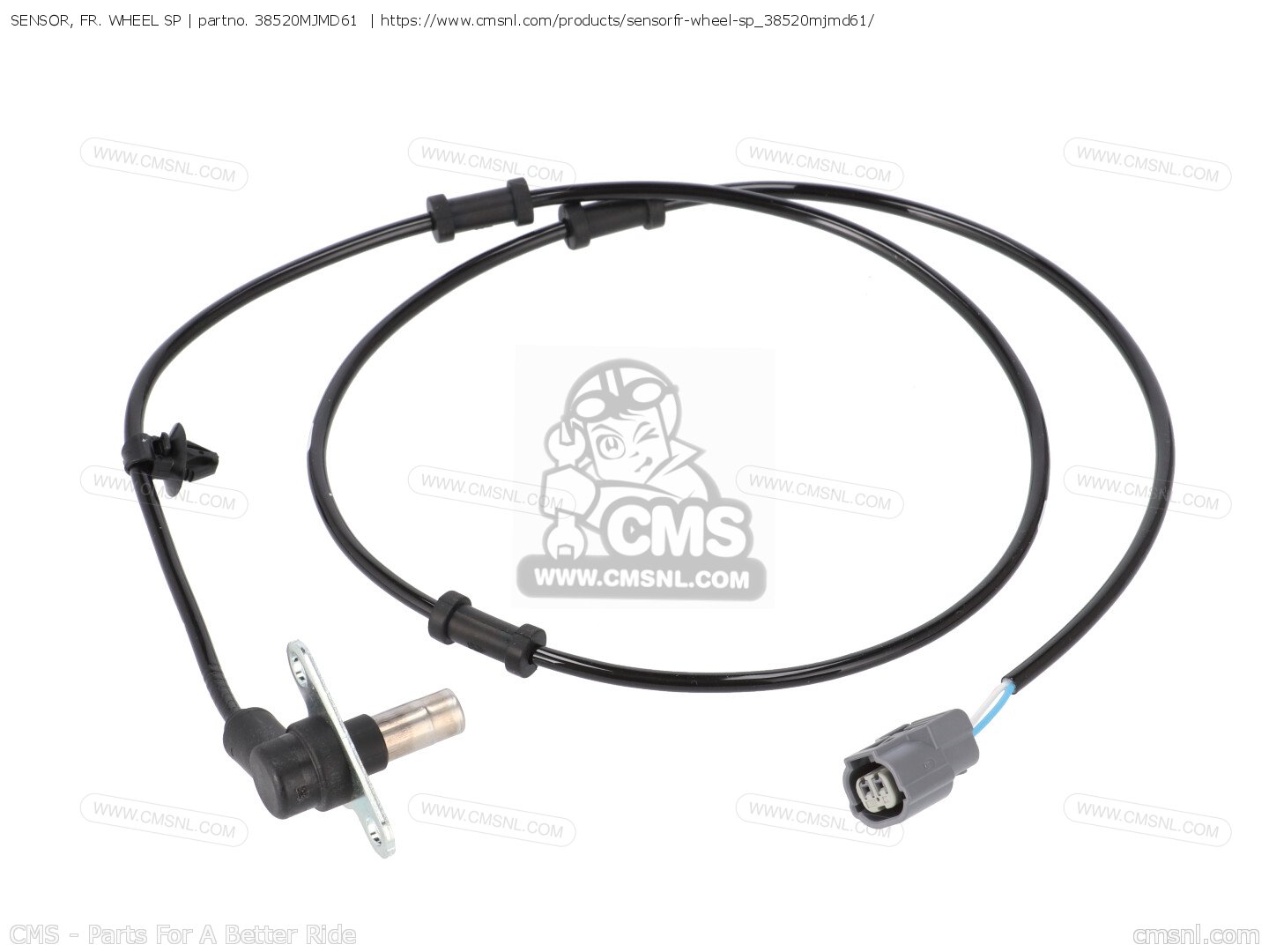 38520MJMD61: Sensor,wheel Spd Honda - buy the 38520-MJM-D61 at CMSNL