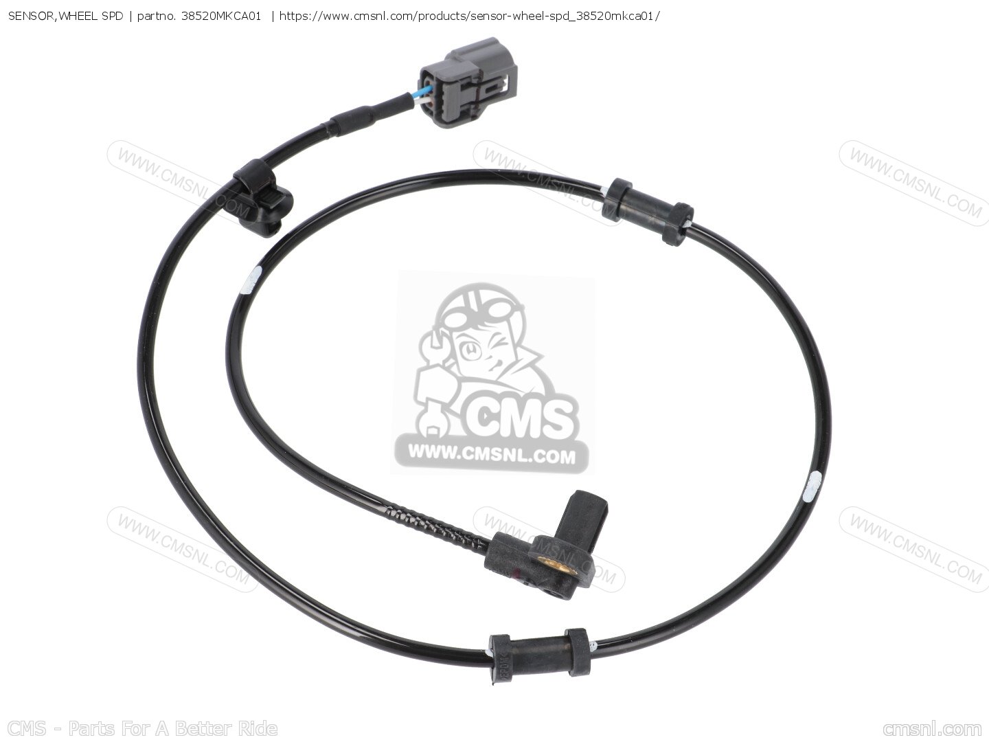 38520MKCA01: Sensor,wheel Spd Honda - buy the 38520-MKC-A01 at CMSNL