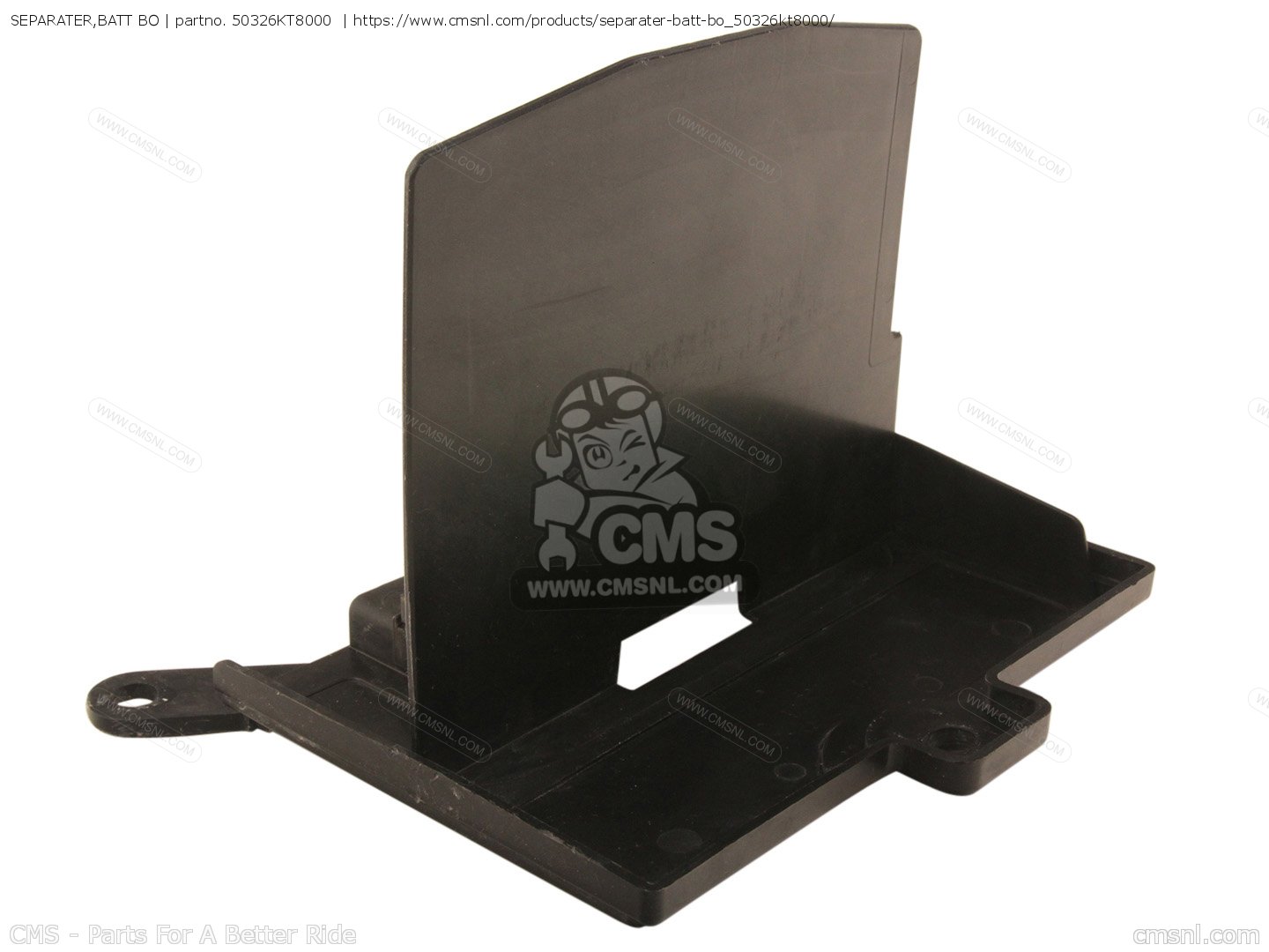 50326KT8000: Separater,batt Bo Honda - buy the 50326-KT8-000 at CMSNL