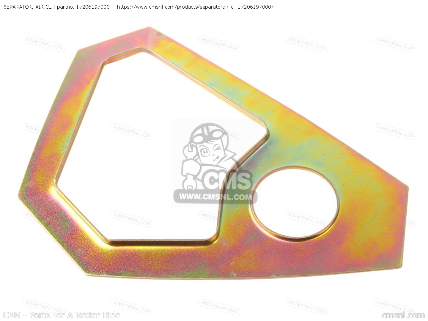 SEPARATOR, AIR CL for Honda - order at CMSNL