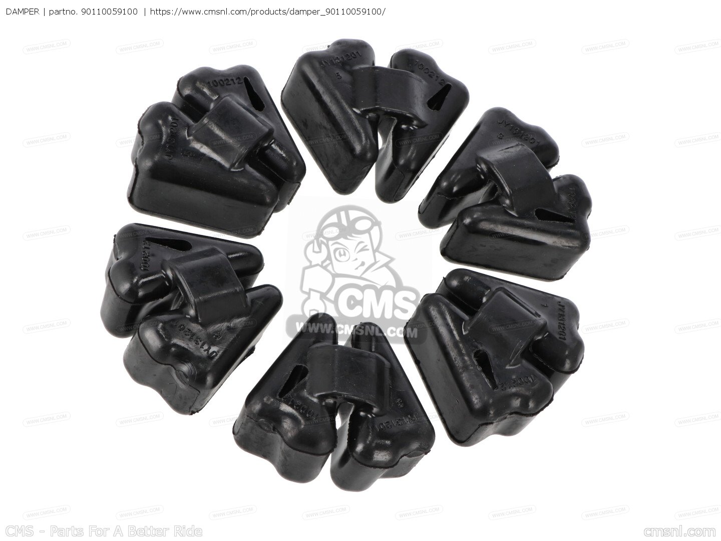 SET DAMPER for KTM - order at CMSNL