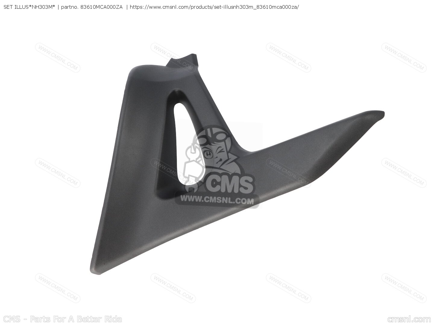 83610MCA000ZA: SET ILLUS*NH303M* Honda - buy the 83610-MCA-000ZA at CMSNL