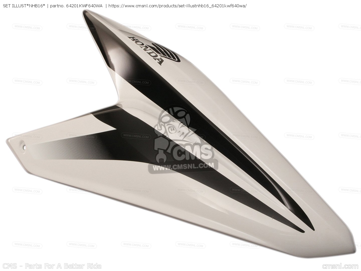 64201KWF640WA: SET ILLUST*NHB16* Honda - buy the 64201-KWF-640WA at CMSNL