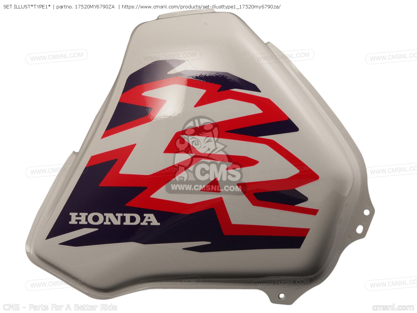 17520MY6790ZA: SET ILLUST*TYPE1* Honda - buy the 17520-MY6-790ZA at CMSNL