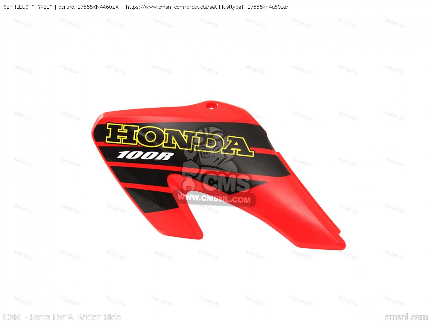 SET ILLUST*TYPE1* for Honda - order at CMSNL