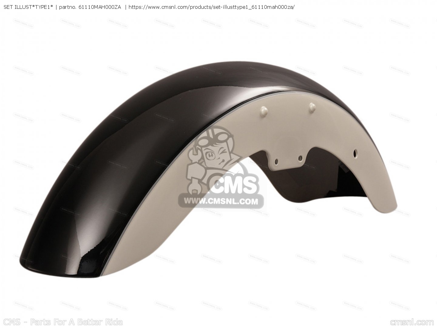 61110MAH000ZA: SET ILLUST*TYPE1* Honda - buy the 61110-MAH-000ZA at CMSNL