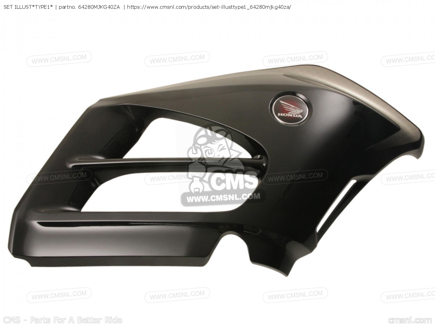 64280MJKG40ZA: SET ILLUST*TYPE1* Honda - buy the 64280-MJK-G40ZA at CMSNL