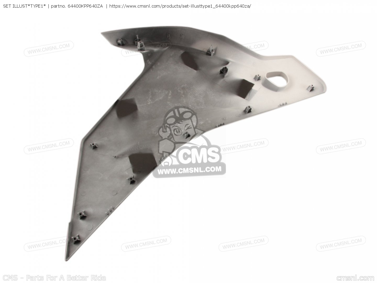64400KPP640ZA: SET ILLUST*TYPE1* Honda - buy the 64400-KPP-640ZA at CMSNL