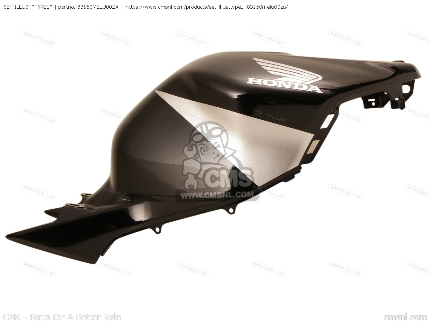 83150MELU00ZA: SET ILLUST*TYPE1* Honda - buy the 83150-MEL-U00ZA at CMSNL