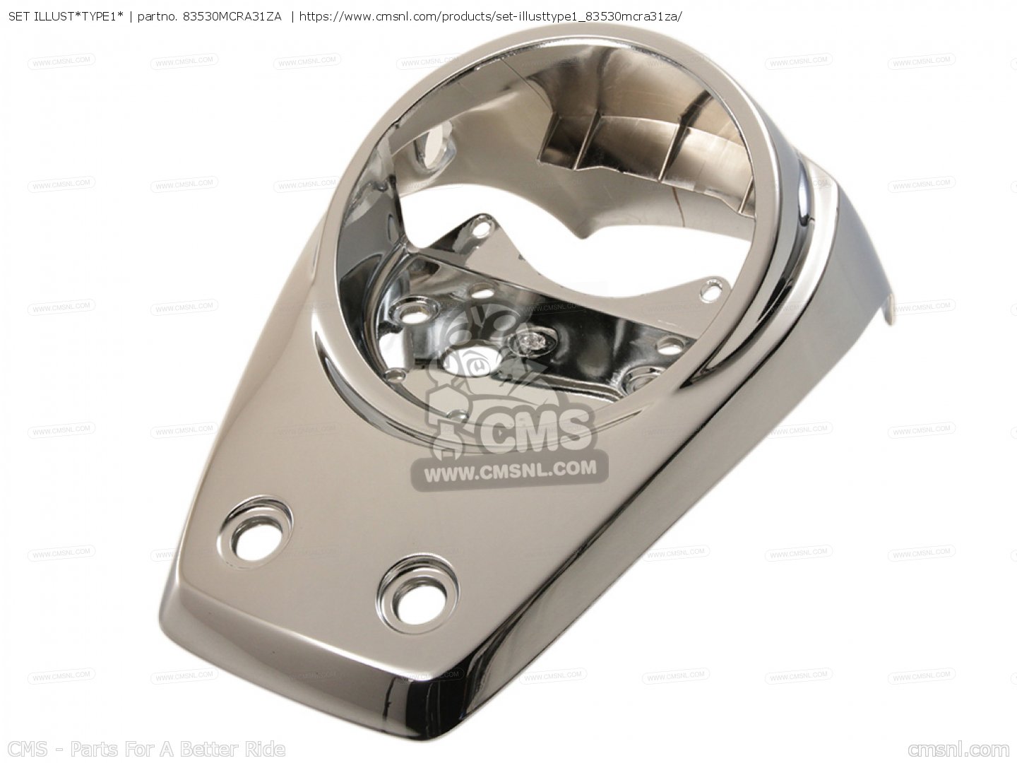 83530MCRA31ZA: SET ILLUST*TYPE1* Honda - buy the 83530-MCR-A31ZA at CMSNL