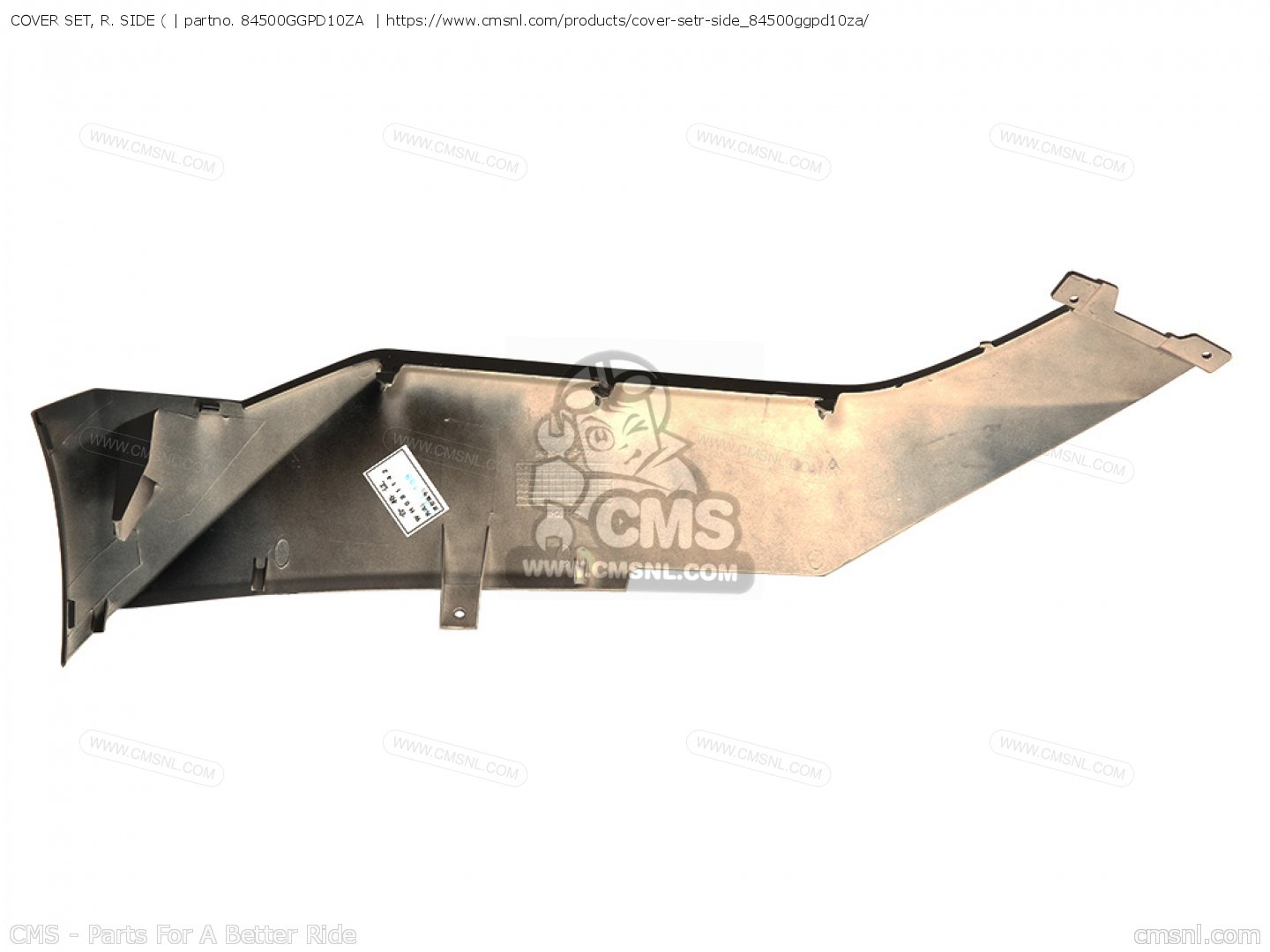 84500GGPD10ZA: SET ILLUST*TYPE1* Honda - buy the 84500-GGP-D10ZA at CMSNL