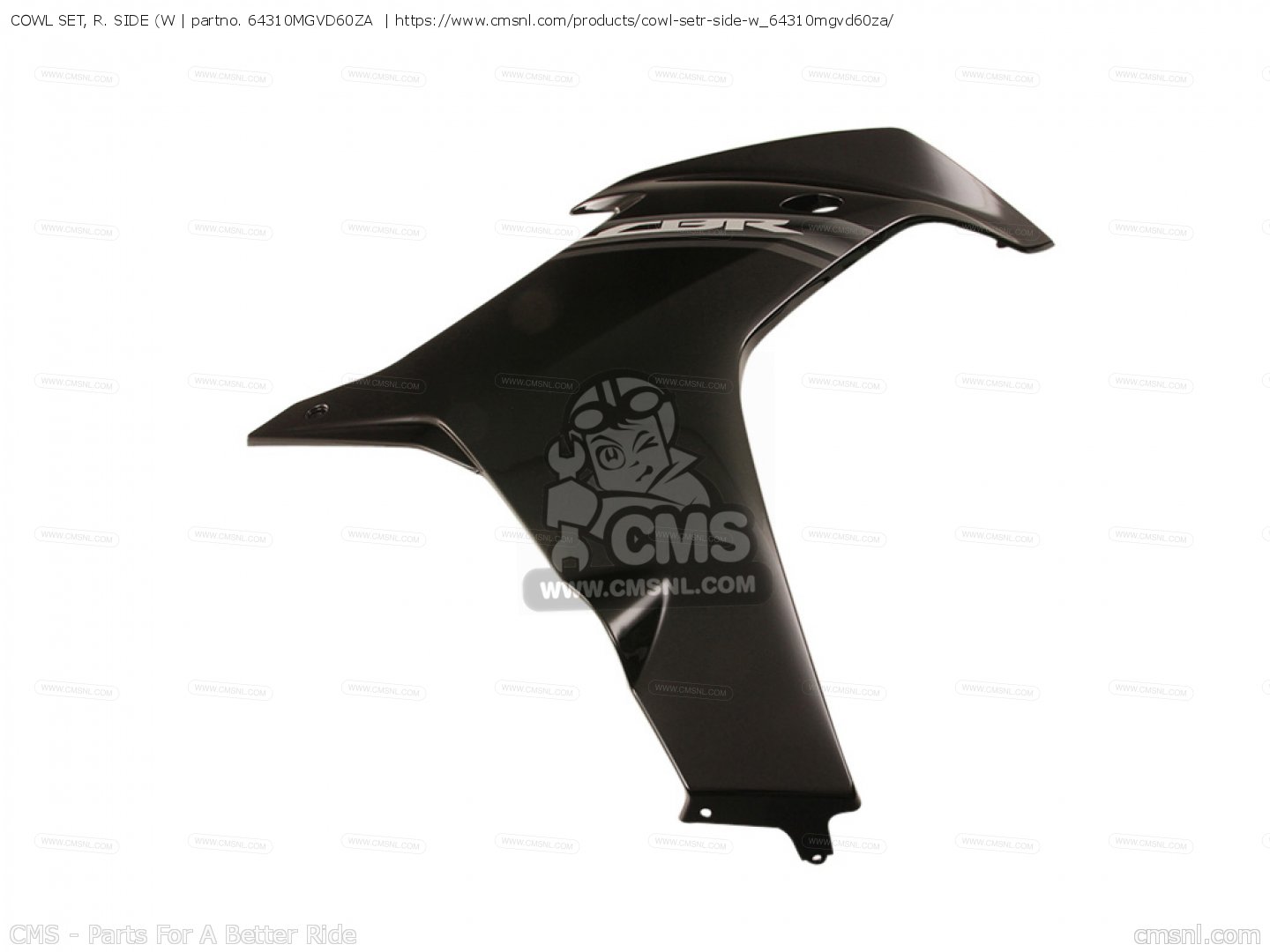 64310MGVD60ZA: SET ILLUST*TYPE2* Honda - buy the 64310-MGV-D60ZA at CMSNL