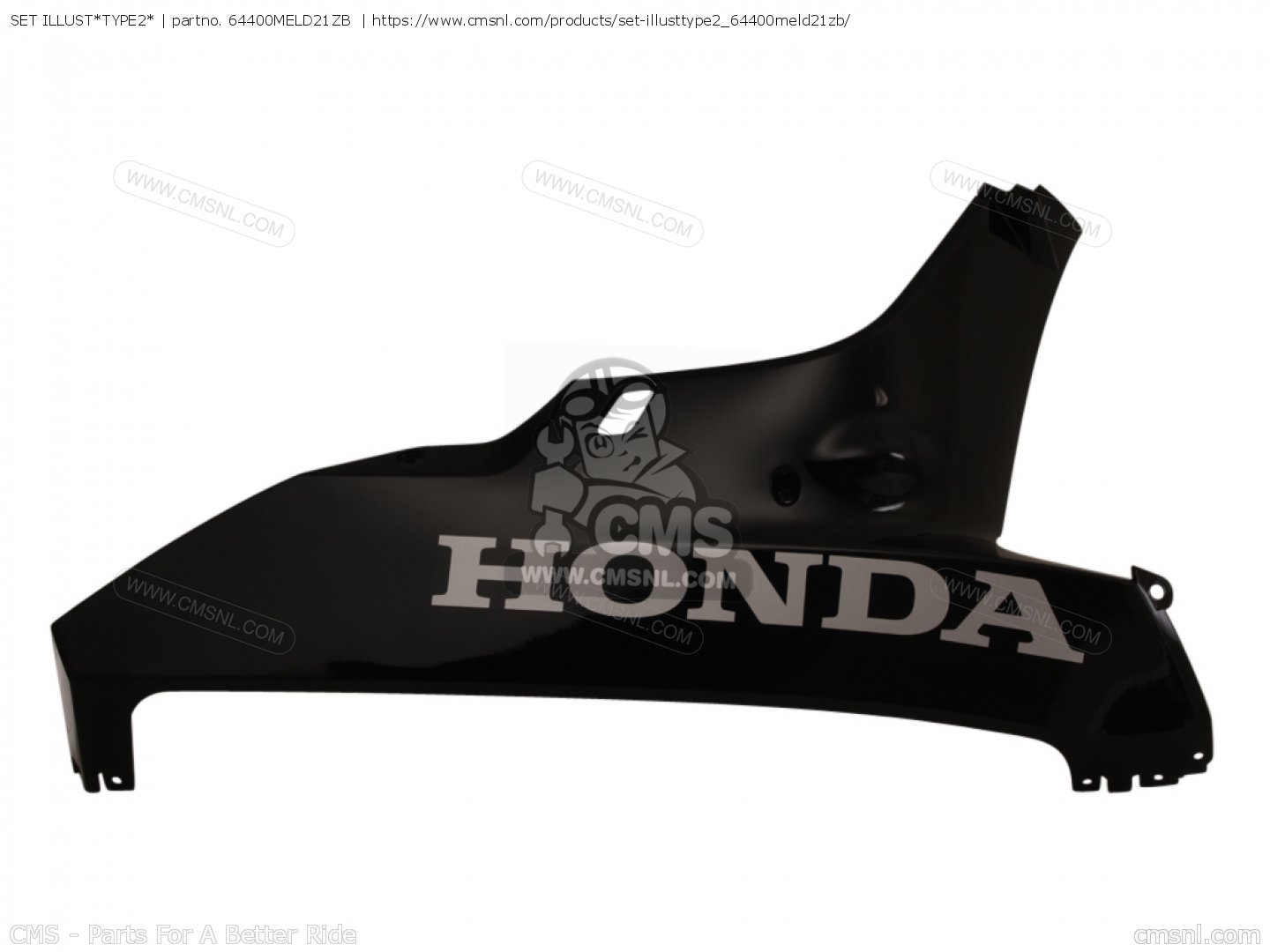 64400MELD21ZB: SET ILLUST*TYPE2* Honda - buy the 64400-MEL-D21ZB at CMSNL