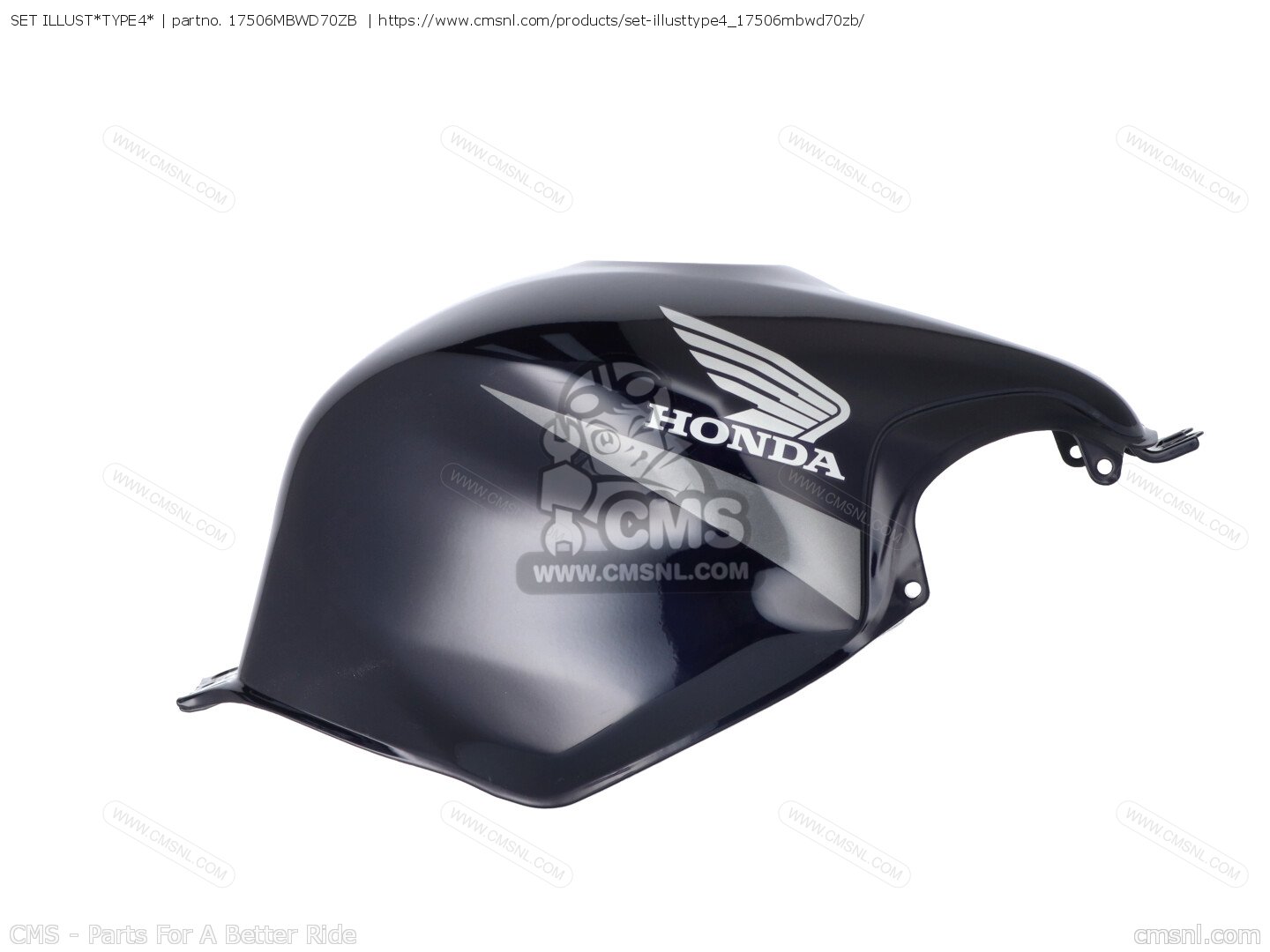 17506MBWD70ZB: SET ILLUST*TYPE4* Honda - buy the 17506-MBW-D70ZB at CMSNL