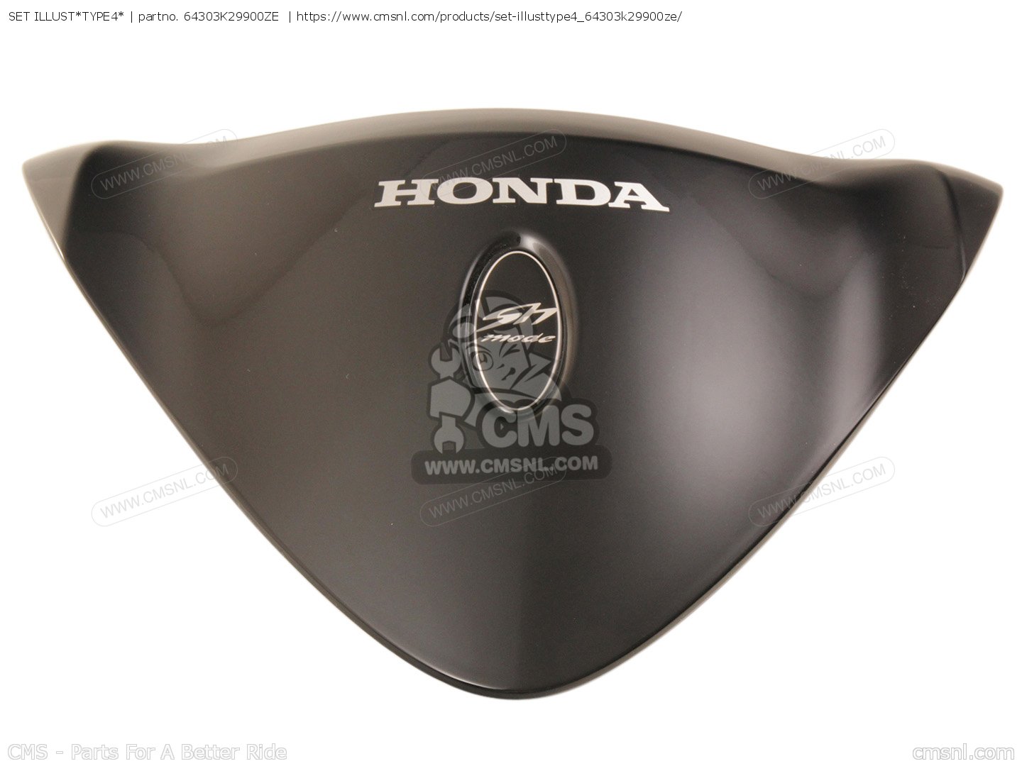 64303K29900ZE: SET ILLUST*TYPE4* Honda - buy the 64303-K29-900ZE at CMSNL