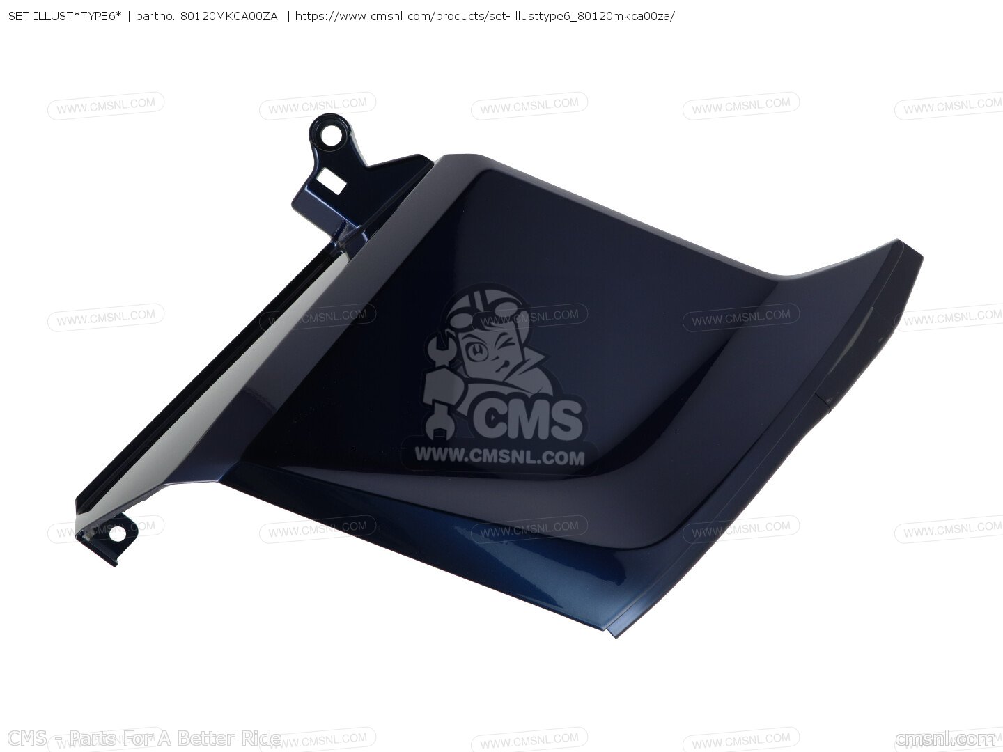 80120MKCA00ZA: SET ILLUST*TYPE6* Honda - buy the 80120-MKC-A00ZA at CMSNL