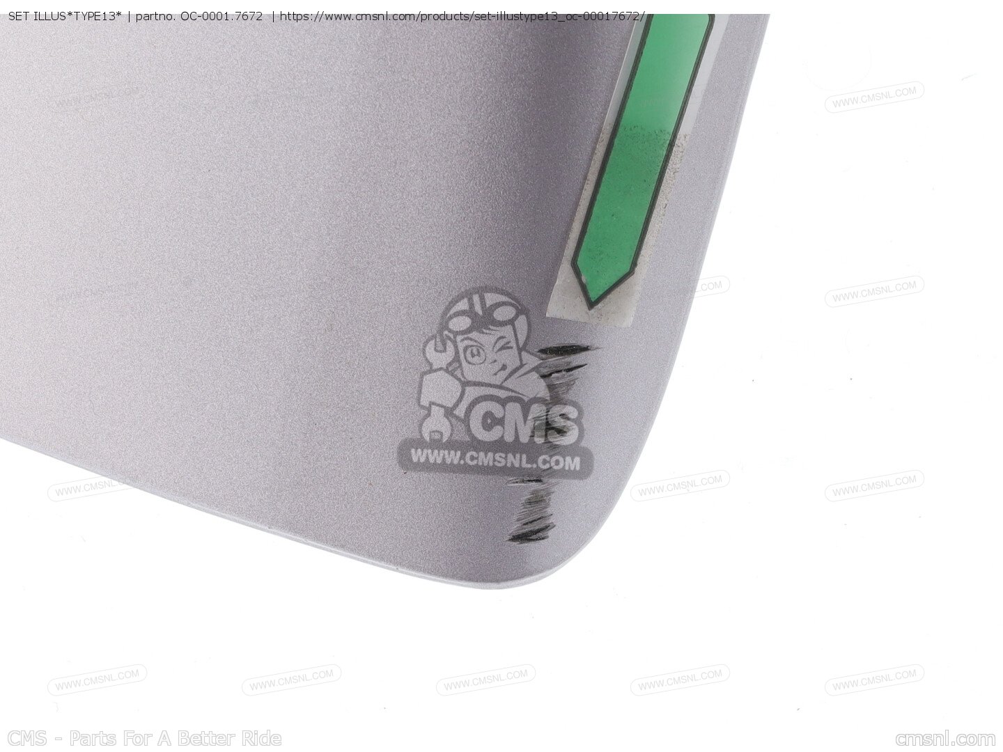 OC-0001-7672: SET ILLUS*TYPE13* Honda - buy the 81125-MAM-D80ZD at CMSNL