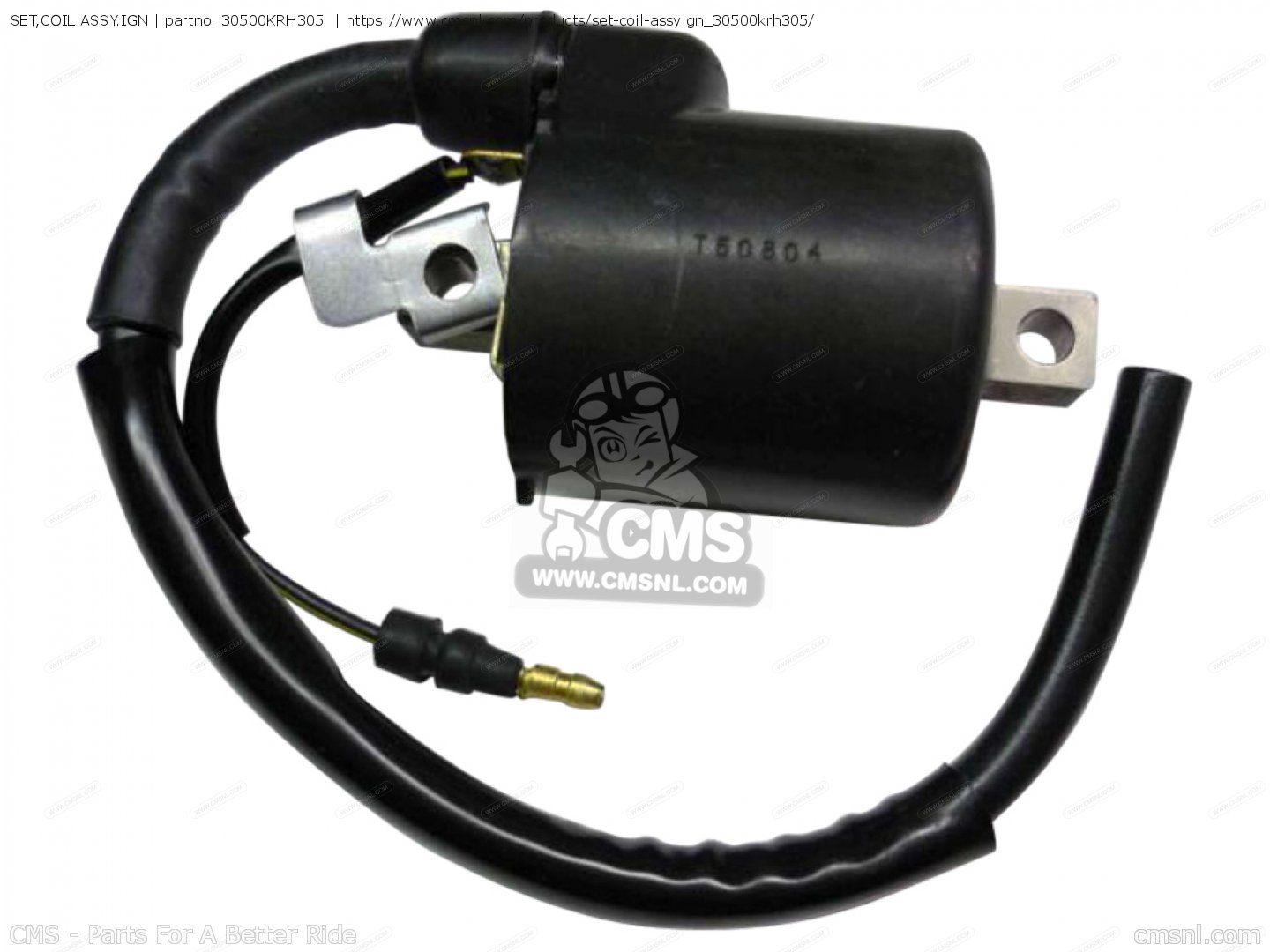 30500KRH305: SET,COIL ASSY.IGN Honda - buy the 30500-KRH-305 at CMSNL