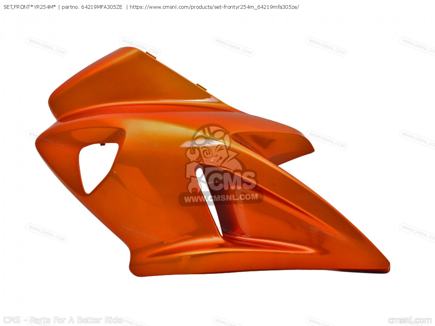 64219MFA305ZE: Set,front*yr254m* Honda - buy the 64219-MFA-305ZE at CMSNL