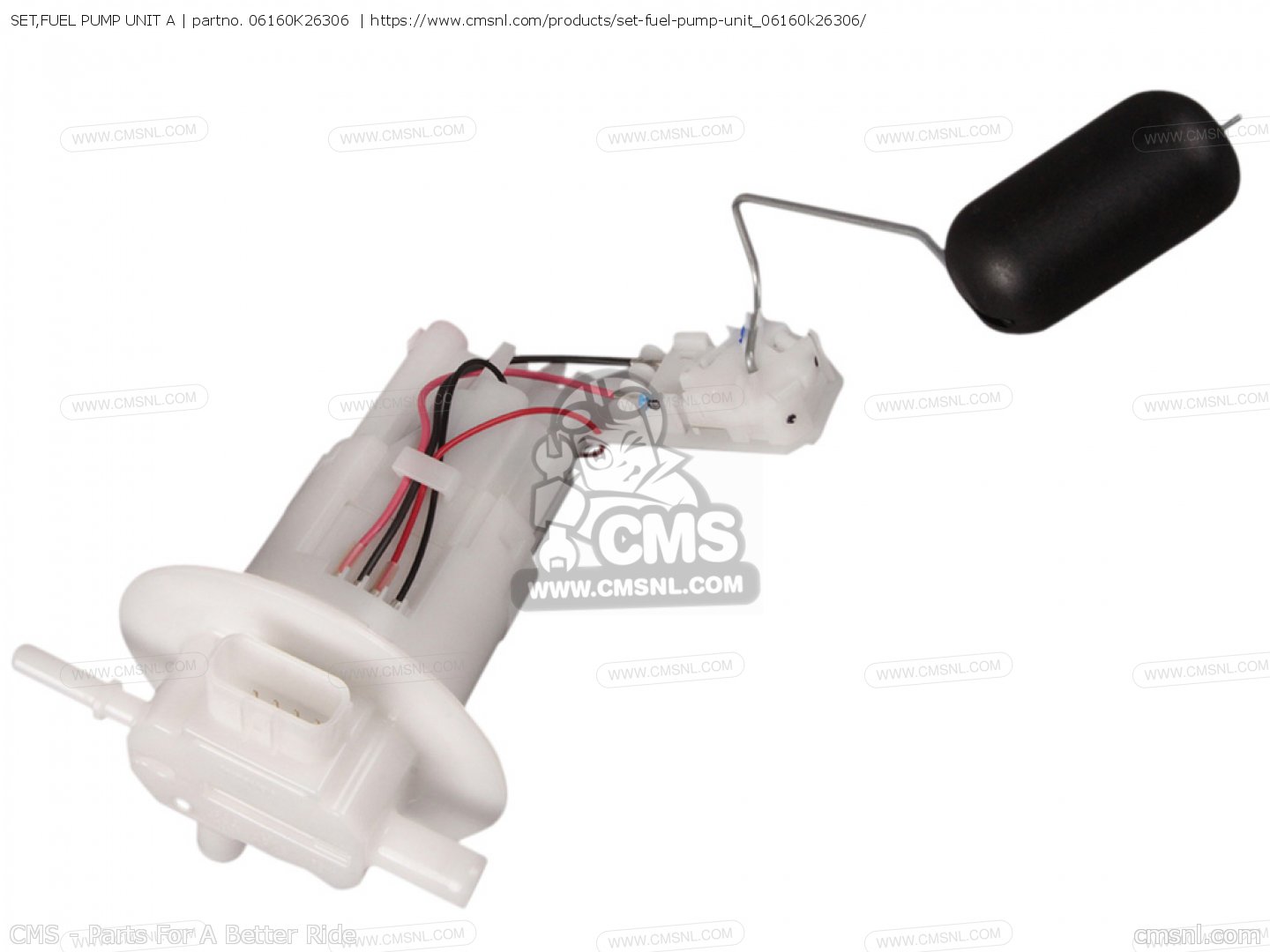 06160K26306: SET,FUEL PUMP UNIT A Honda - buy the 06160-K26-306 at CMSNL