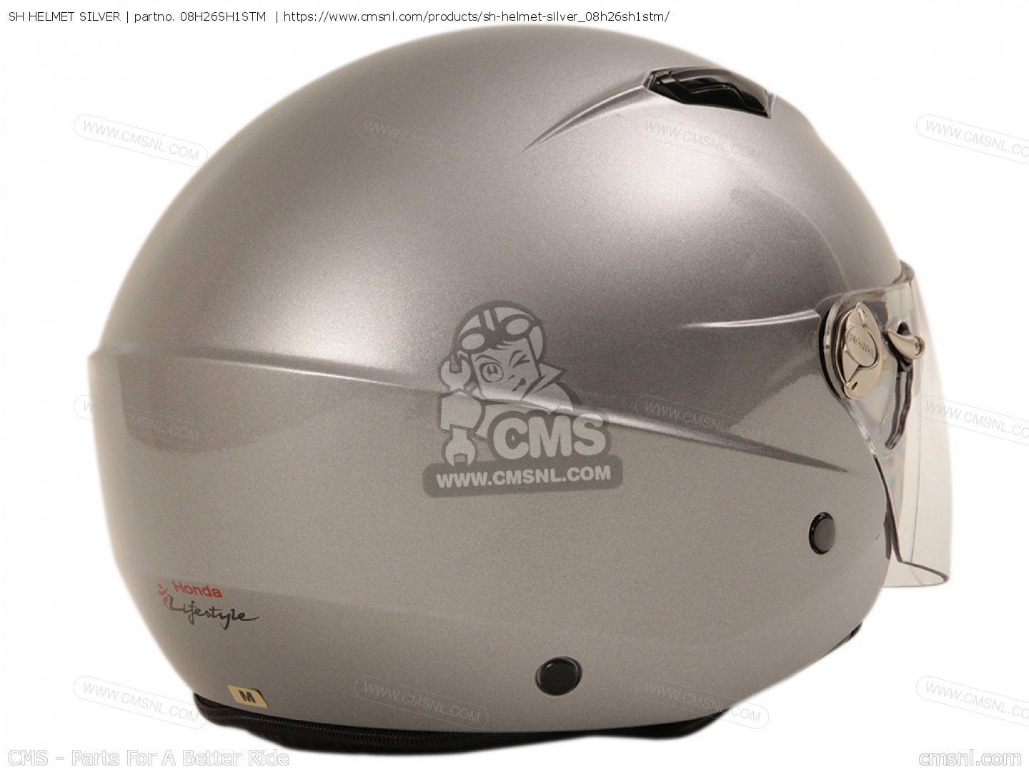 08H26SH1STM: SH HELMET SILVER Honda - buy the 08H26-SH1-STM at CMSNL