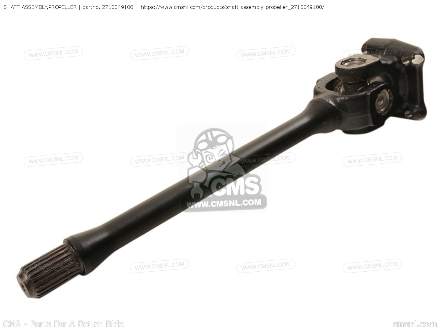 SHAFT ASSEMBLY,PROPELLER for GS1000G 1980 (T) GENERAL EXPORT (E01 ...