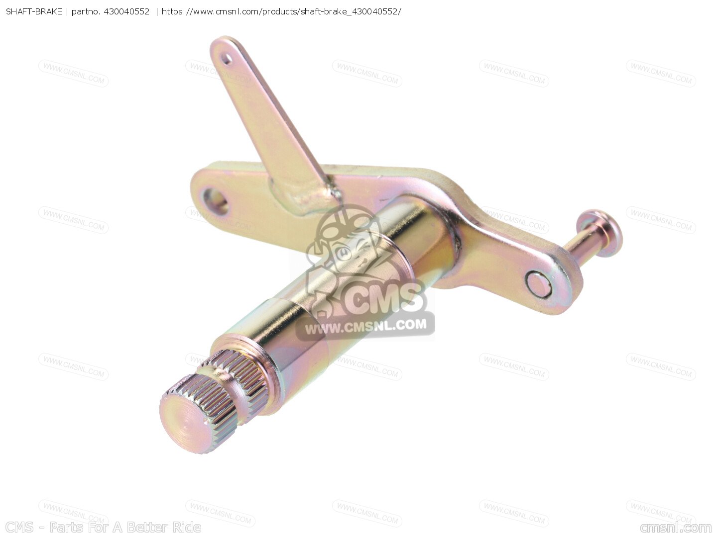 430040552: Shaft-brake Kawasaki - buy the 43004-0552 at CMSNL