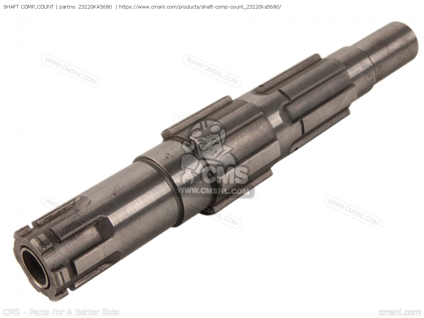 SHAFT COMP.,COUNT for CR480R 1983 (D) USA - order at CMSNL