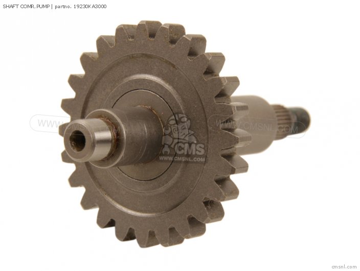 19230-KA3-000 Shaft Comp.,Pump, 19230KA3000 Honda - CR125R