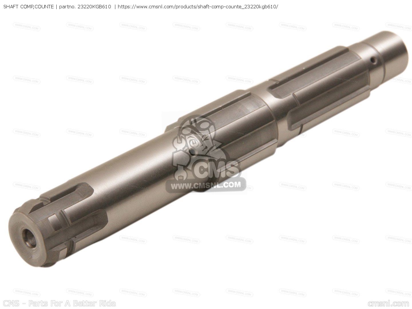 23220KGB610: SHAFT COMP,COUNTE Honda - buy the 23220-KGB-610 at CMSNL