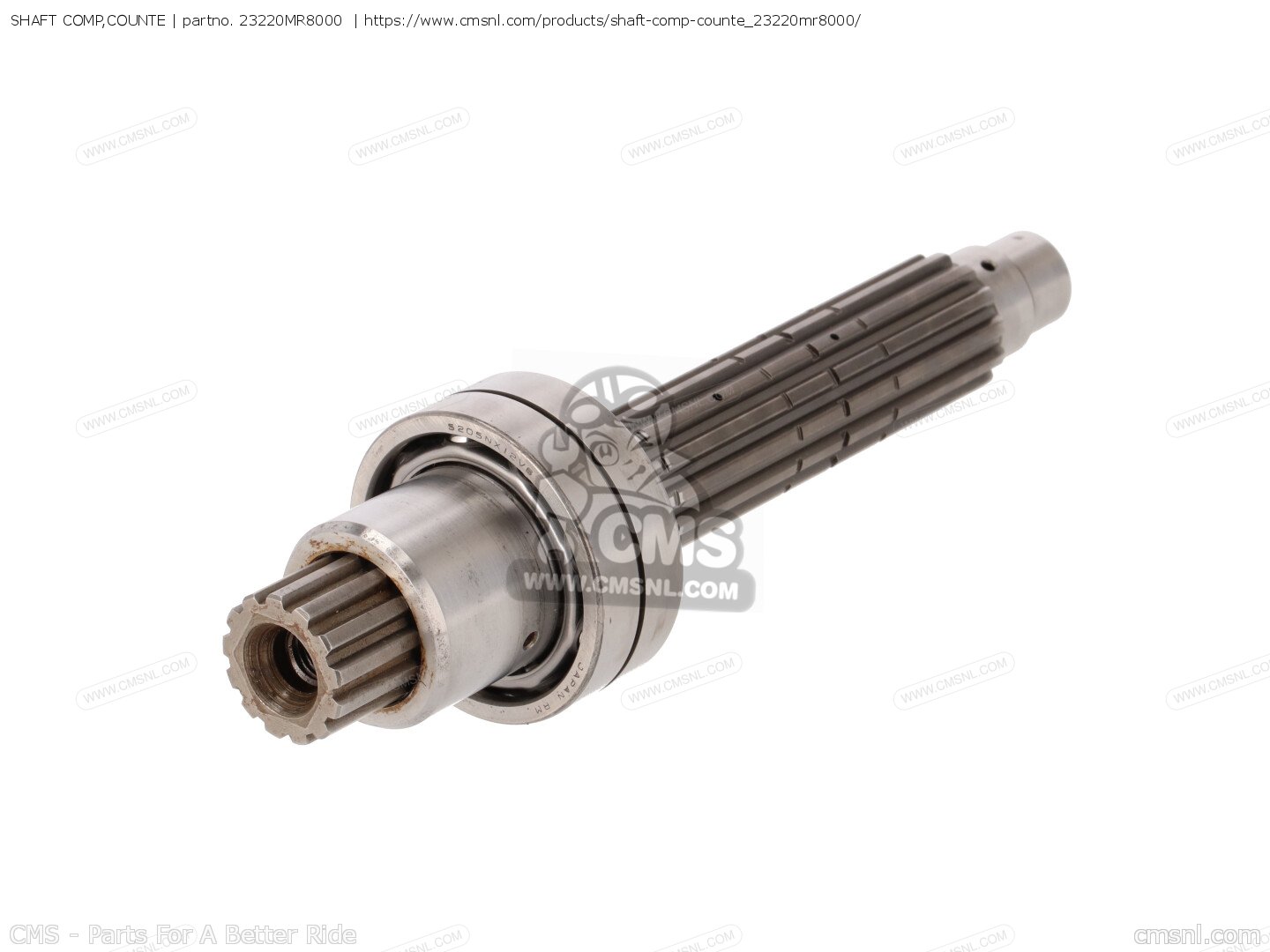 SHAFT COMP,COUNTE for Honda - order at CMSNL