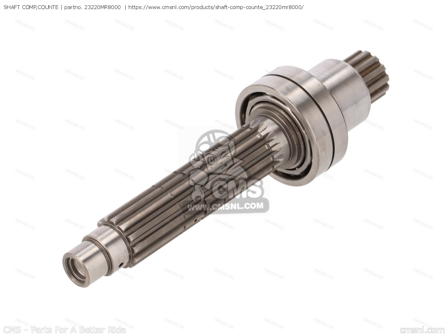 SHAFT COMP,COUNTE for Honda - order at CMSNL